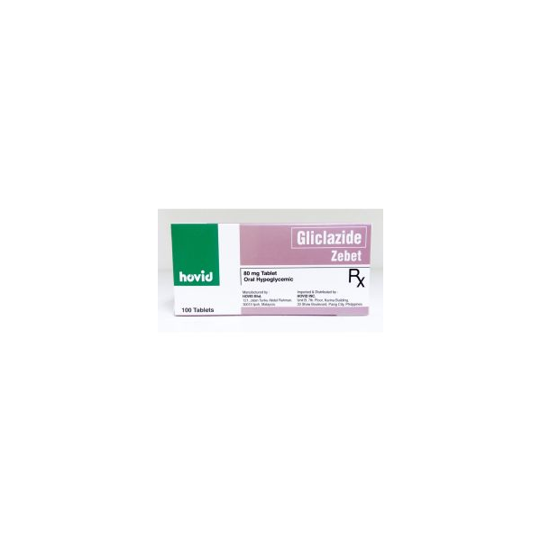 ZEBET Gliclazide 80mg Tablet 1's price in the Philippines | MedsGo Pharmacy